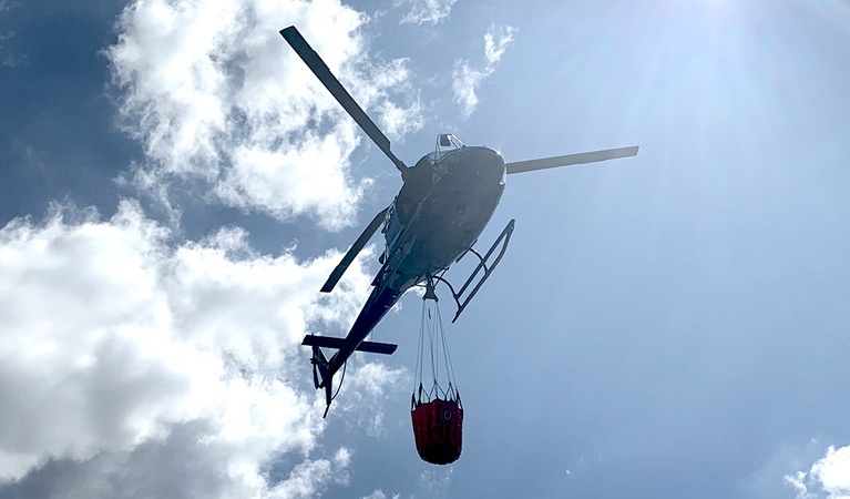 Aerial Firefighting Services with FairLifts Helicopter Charters