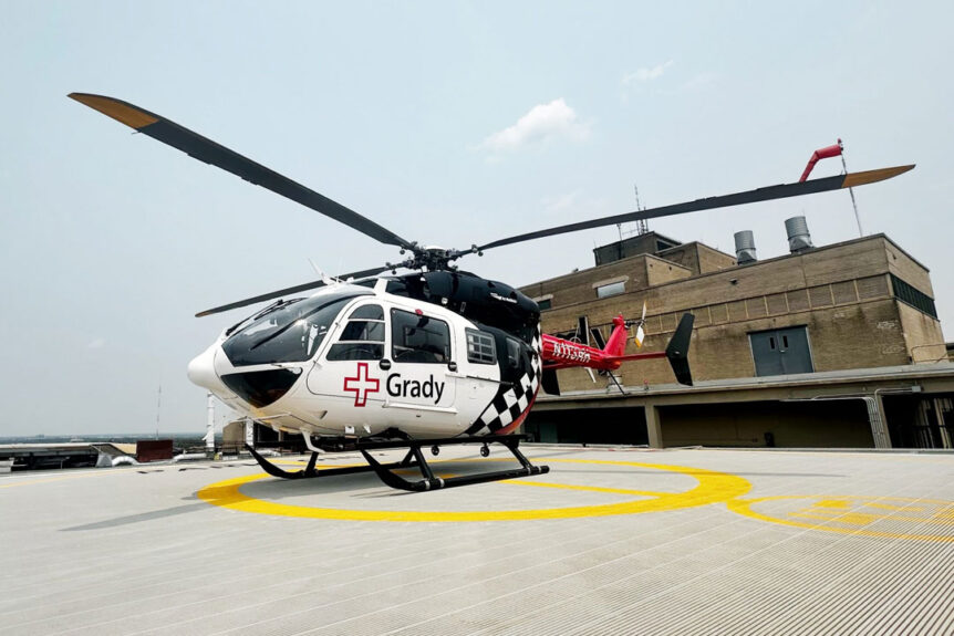 New Grady Air Medical Helicopter Enhances Trauma Care Across Atlanta ...