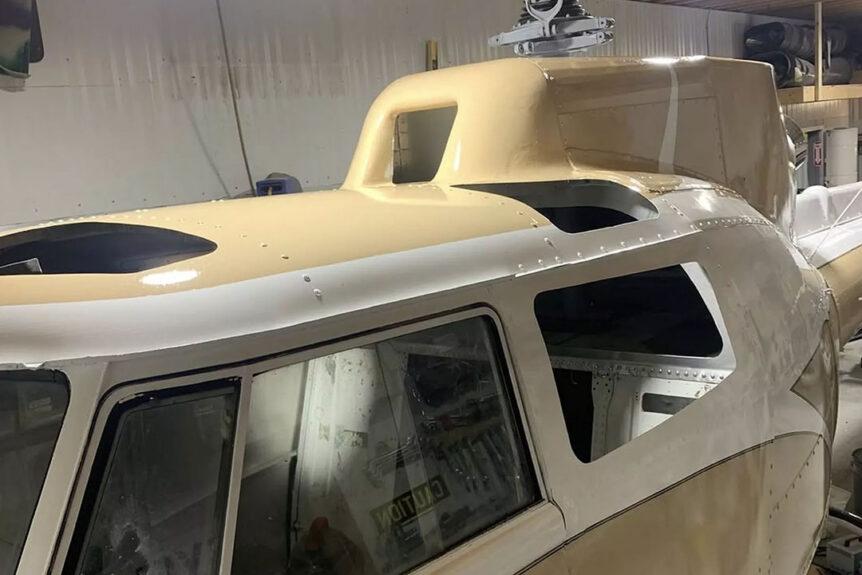 VW Helicopter Conversion: Canadian Technician Transforms Classic Bus ...