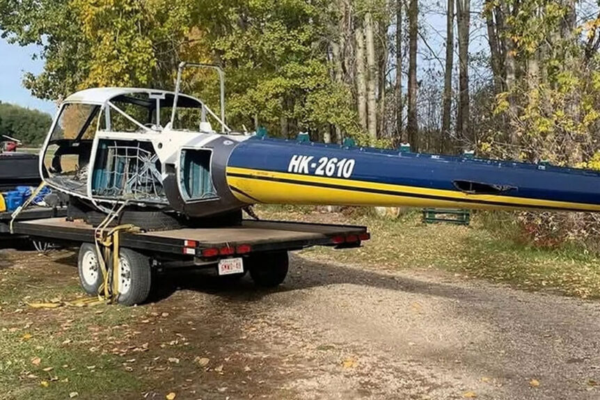 VW Helicopter Conversion: Canadian Technician Transforms Classic Bus ...