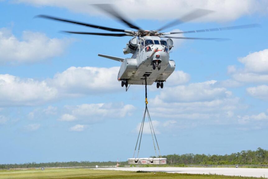When One Heavy Lift Helicopter Lifts Another: Inside the CH-53K ...